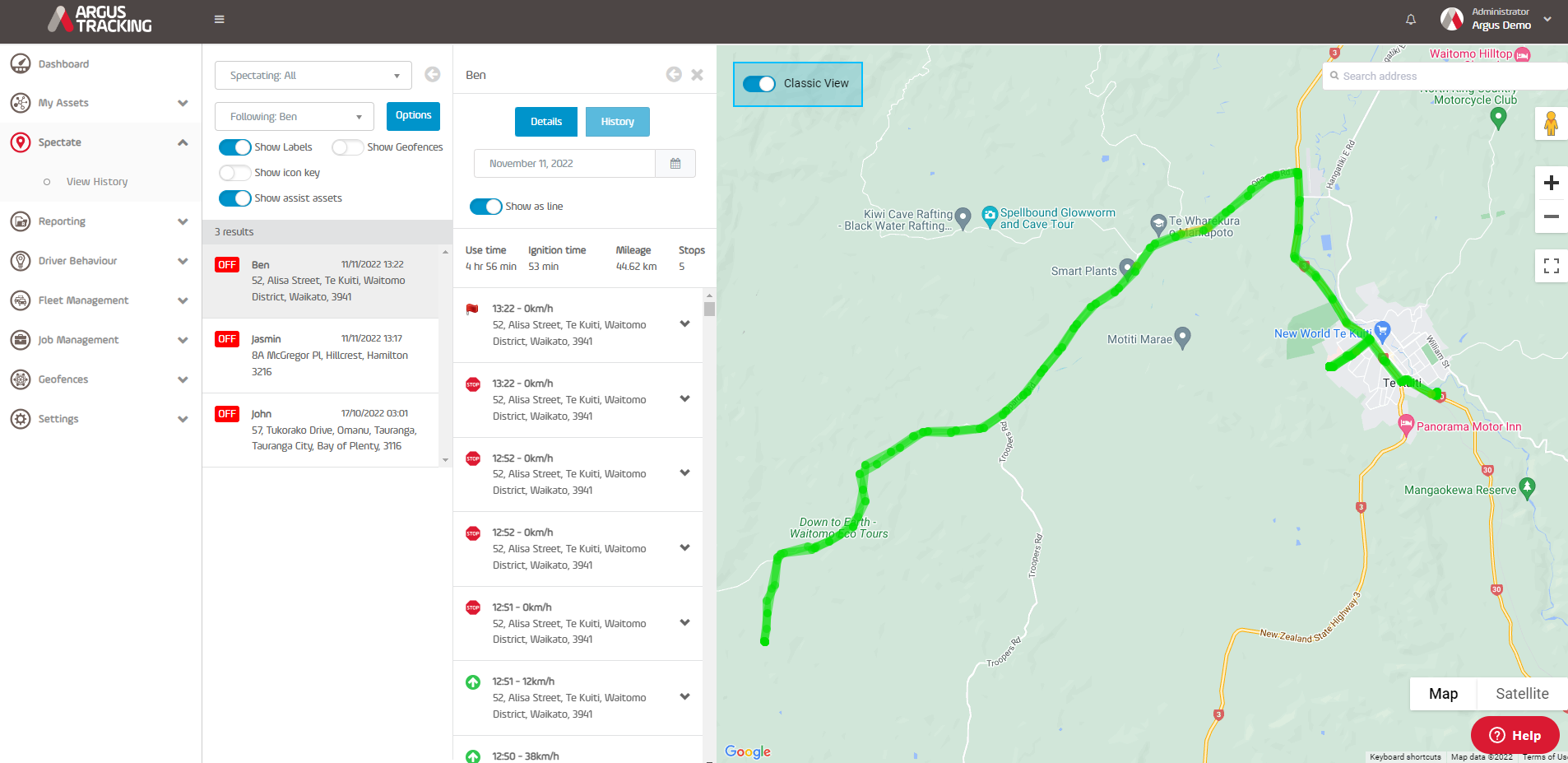 Argus Tracking | Integration Partners | vWork